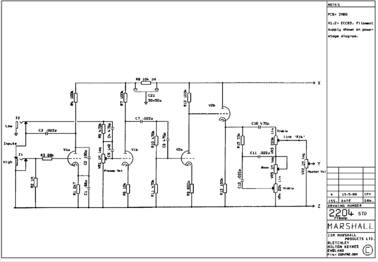 Notes on building a Modulus JCM 800 clone kit - Andy French's Musical ...